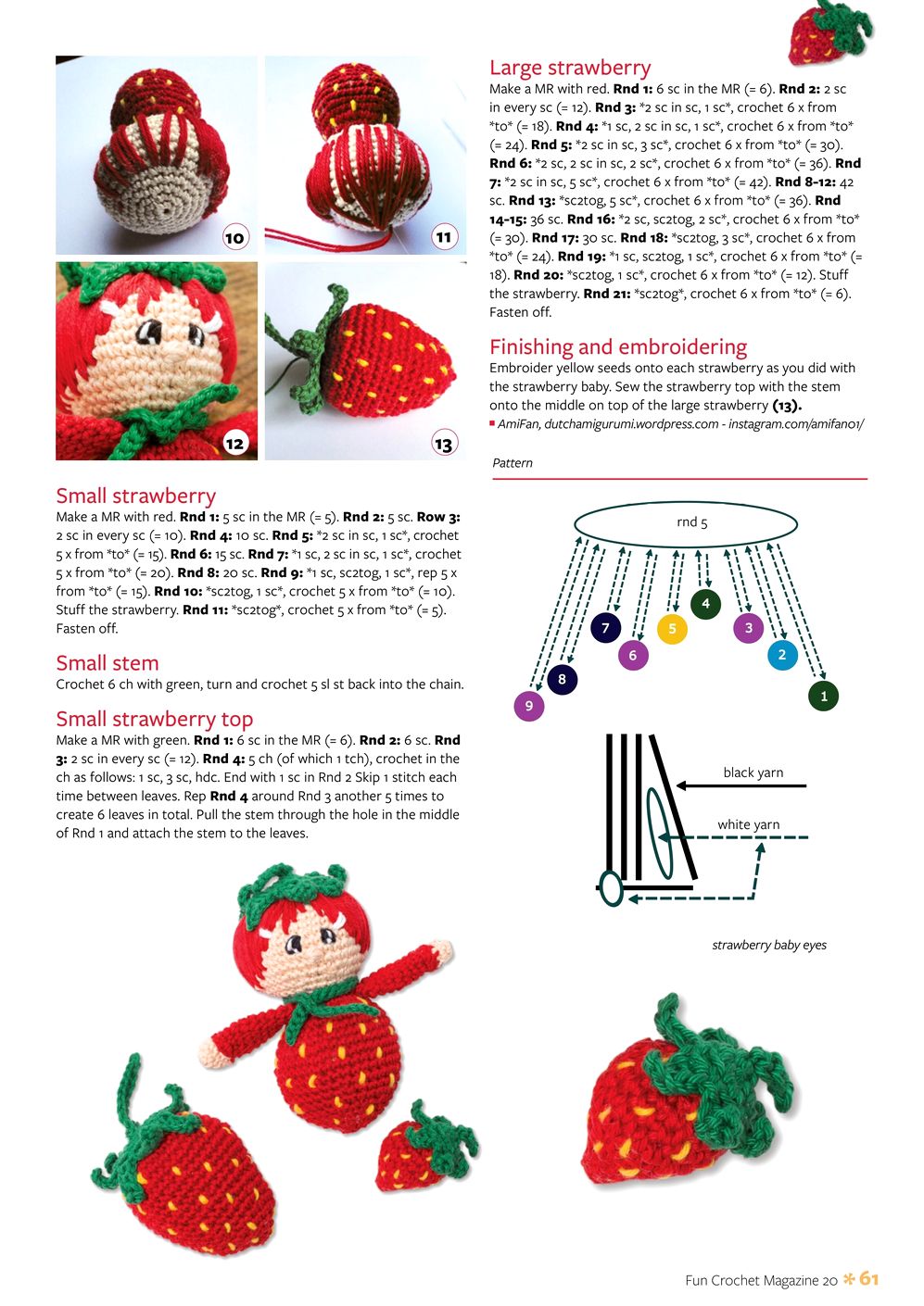 Журнал "Fun Crochet Magazine" №20 2021. Схемы и описания | Вязаные ...